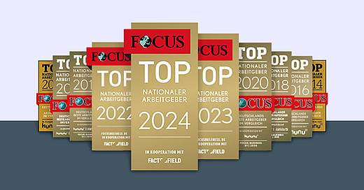 Focus vergibt erneut Top-Arbeitgeber-Siegel an Piepenbrock